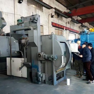 Drum Shot Blasting Machine for Castings and Forgings | Compact and ...