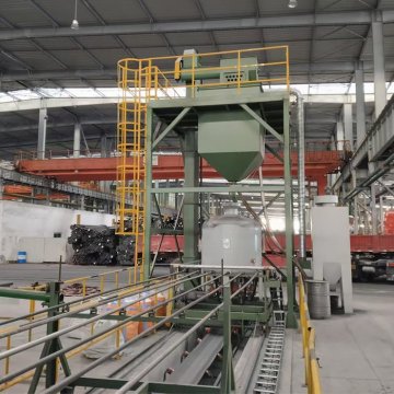 Sandblasting equipment for inner and outer walls of steel pipes | Oil ...